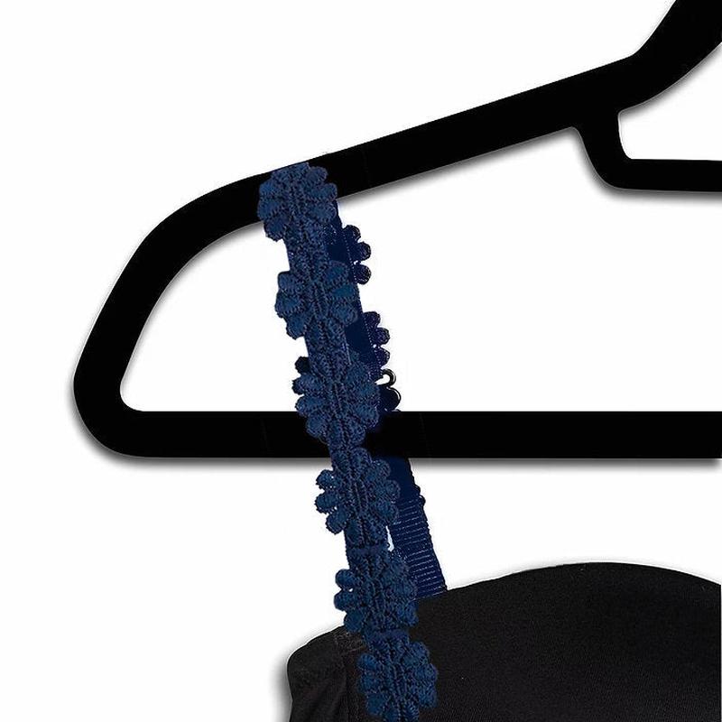 strap-its Bra Strap - Navy Flower – Open Court