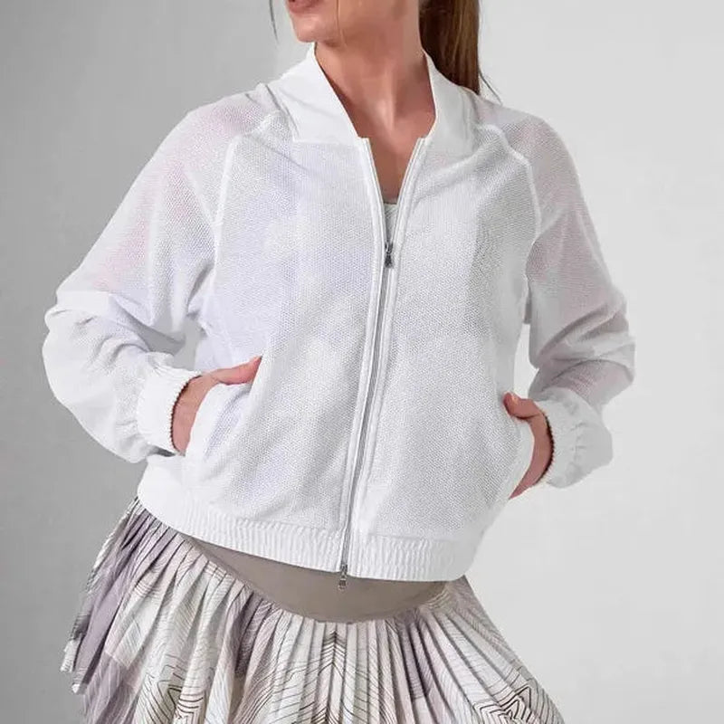 InPhorm Baila Jacket - White – Open Court