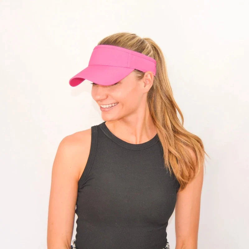 VimHue Women's Velcro UPF Sun Visor - Various – Open Court